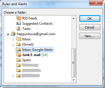 How to automatically move email to folder in Outlook?