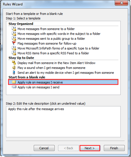 How to set up auto reply (out of office) in outlook?