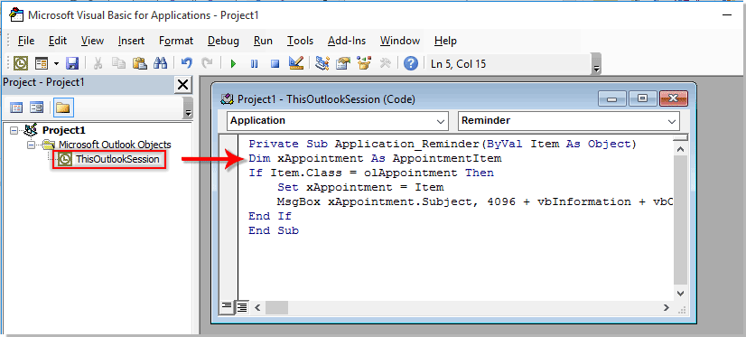 How to always bring reminders to front of applications in Outlook?