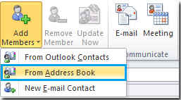 How to create and use a distribution list in Outlook?