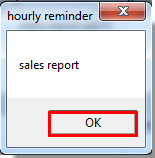 How to create hourly recurrence (every hour) reminder in Outlook?