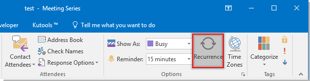 How to decline all future occurrence meetings in Outlook?