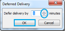 How to Delay or Schedule outgoing message delivery in Outlook?