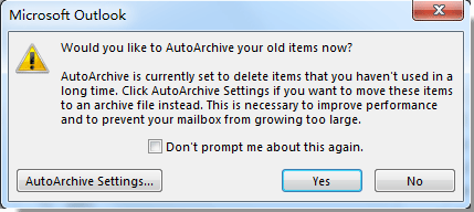 How to delete expired email items after a certain days?