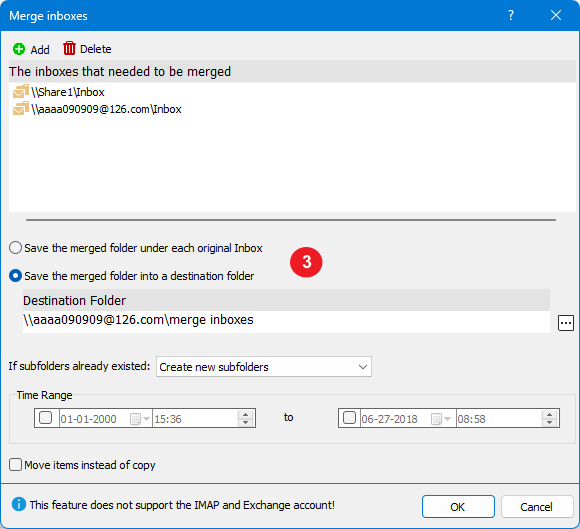 How to unify all inboxes of multiple accounts to display all emails together in Outlook?