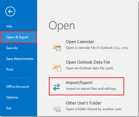 How to export contacts from Outlook to Excel spreadsheet?