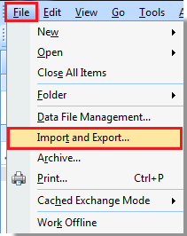 How to export Outlook contacts to CSV file?