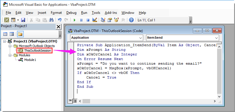 How to get a prompt or confirmation before sending emails in Outlook?