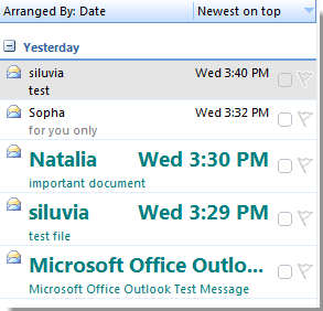 How to highlight emails sent only to me in Outlook?