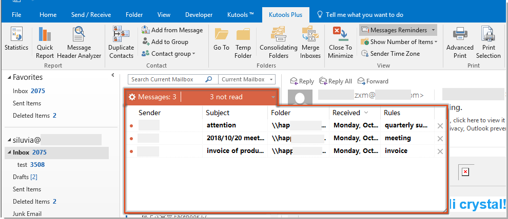 How to get an important email alert in Outlook?