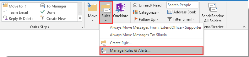 How to get an important email alert in Outlook?