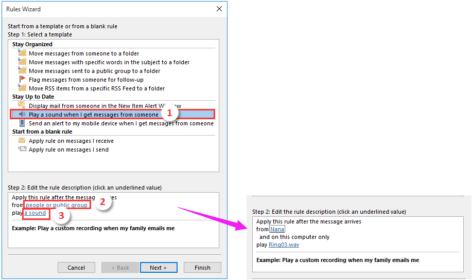 How to get an important email alert in Outlook?