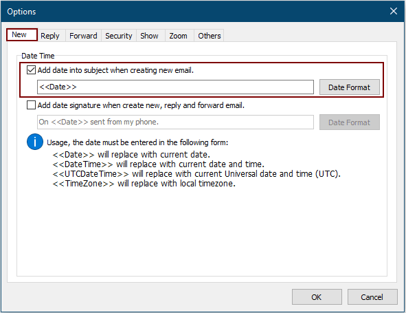 How To Insert Current Date In Email Subject Line In Outlook