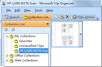 How to insert picture from scanner in Outlook email message?