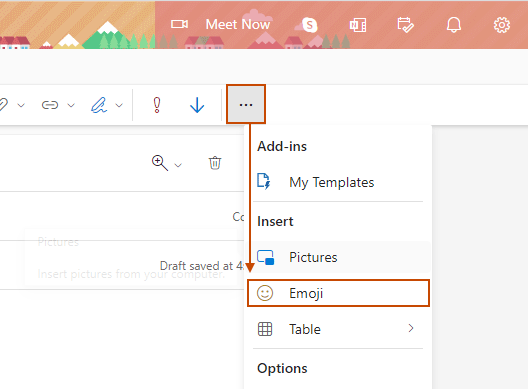 Insert smiley face (emojis) in Outlook emails: an easy guide