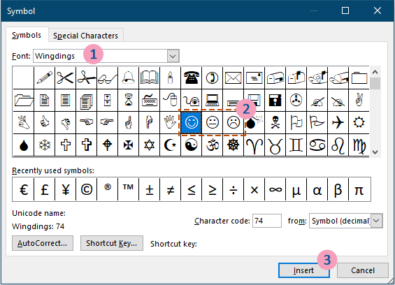 Insert smiley face (emojis) in Outlook emails: an easy guide