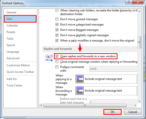 How to keep draft email after sending in Outlook?