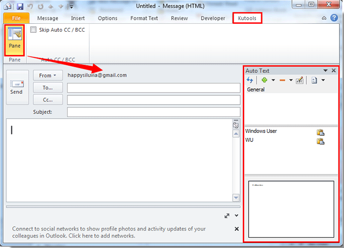 How to keep draft email after sending in Outlook?