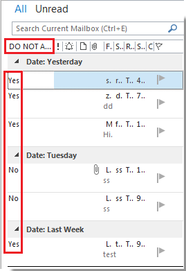 How to mark specific emails as do not archive in Outlook?