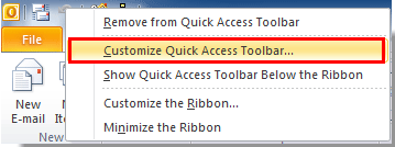 How to move email message to specified folder after reading in Outlook?