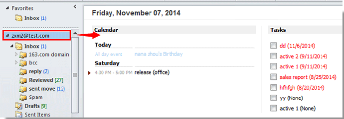 How to set Outlook Today page as default at startup?