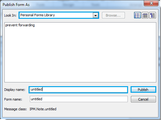 How to prevent others from forwarding your email message in Outlook?