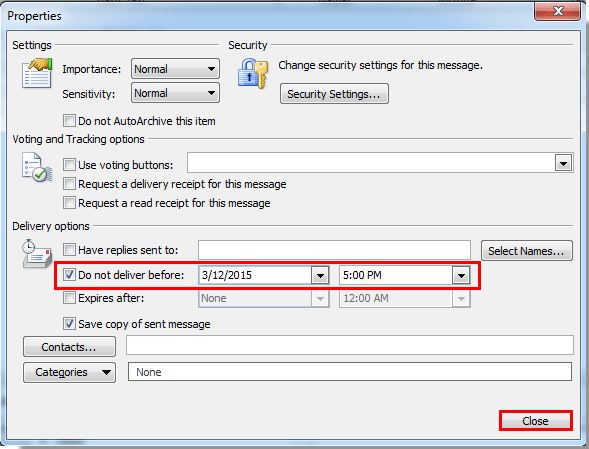 How to prevent Outlook from closing accidentally?