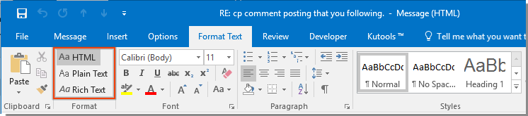 How to always reply messages in a fixed format automatically in Outlook?