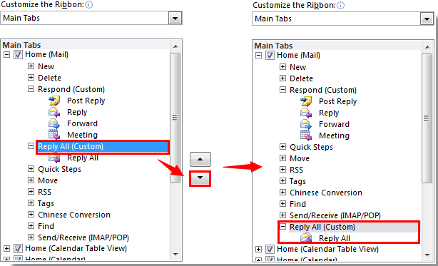 How to set reply to all warning (eliminate reply all button) in Outlook?