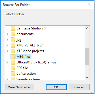 How to save multiple selected emails as MSG files in bulk in Outlook?