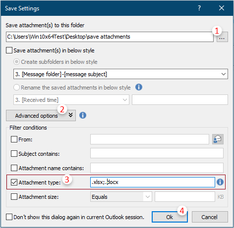 How To Save Only Specific Excel Attachment In Outlook