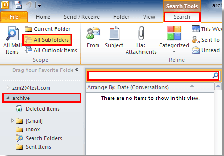 how to create archive file in outlook 2013