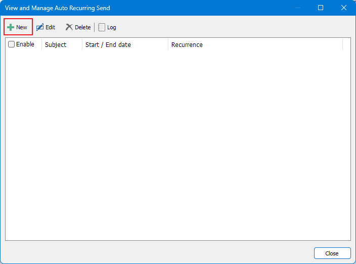 How to send a schedule recurring email in Outlook?