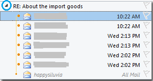 How to show or view email messages by conversations in Outlook?