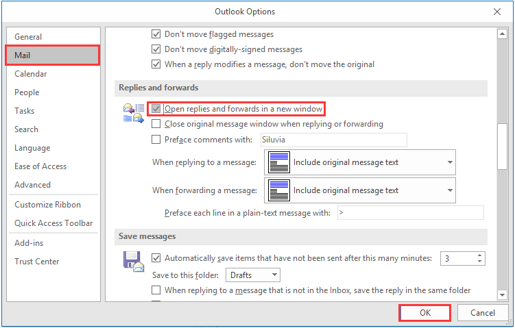 How to stop email from showing as Draft mode in inbox in Outlook?