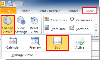 How to show new item row in Outlook?
