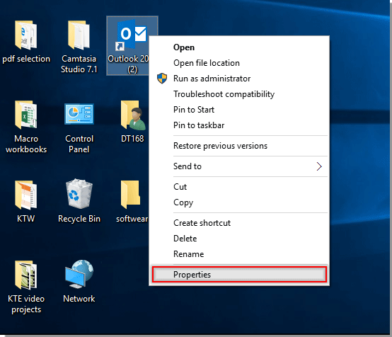 How to start Outlook minimized or minimized to tray?