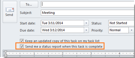 How to track the assigned tasks in Outlook?