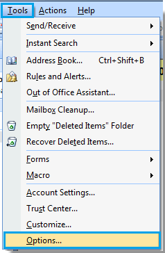 How to cancel or turn off auto archive in Outlook?