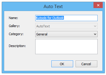 How to edit quick parts (AutoText) in Outlook?