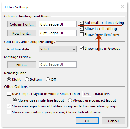 How to change/edit subject lines of received messages in Outlook?