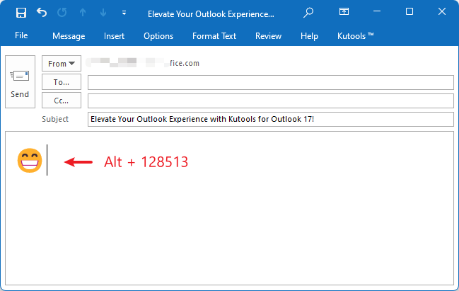 Insert Emojis / Smiley Face in Outlook (Desktop, Web & Mobile)