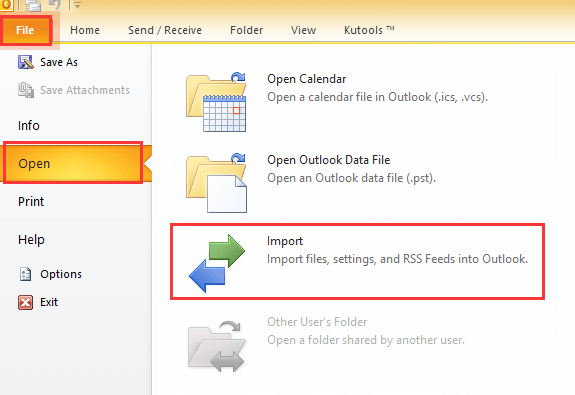 How to export one or multiple emails to excel file in Outlook