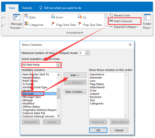 How To Export All Emails From An Outlook Mail Folder To Excel CSV 
