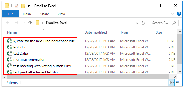 How to export all emails from an Outlook mail folder to Excel/CSV?