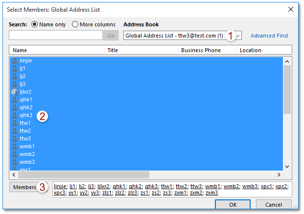 How To Export GAL Global Address List To CSV File In Outlook 