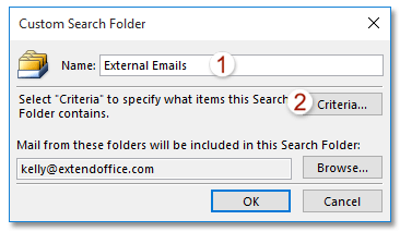 How to export search results in Outlook to PST/Excel file?