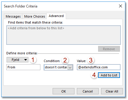 How to export search results in Outlook to PST/Excel file?
