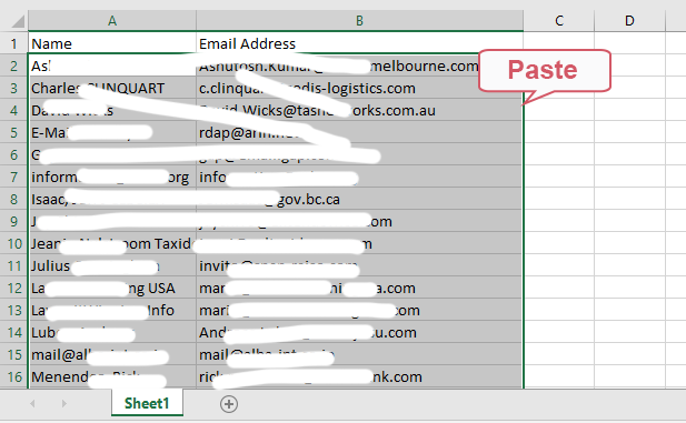How to extract individual contacts from a contact group in Outlook?