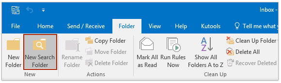How to filter emails flagged messages in Outlook?